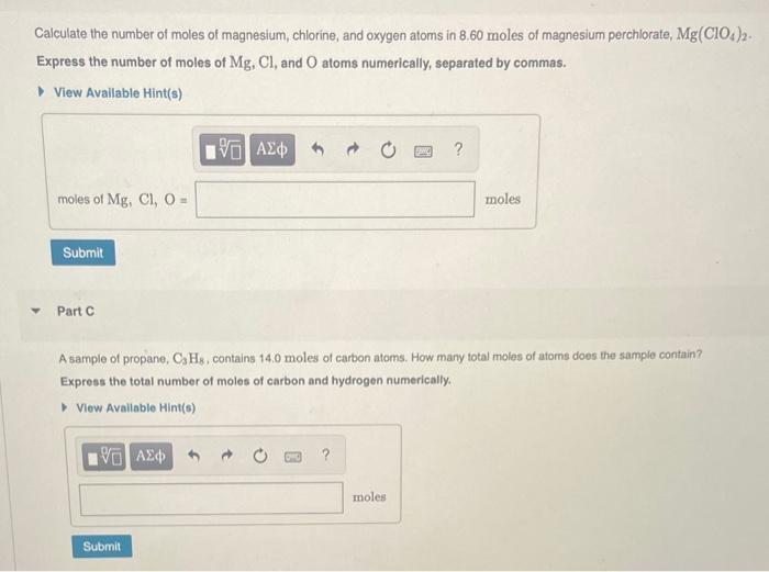 Solved One molecule of ozone, O3, contains three oxygen | Chegg.com