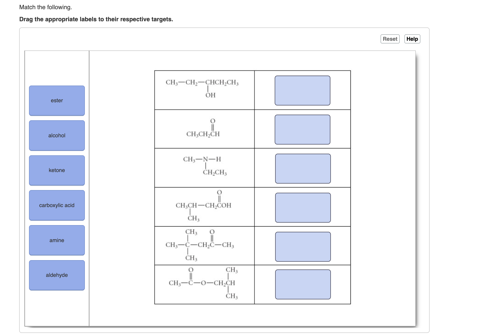 Solved Match the following.Drag the appropriate labels to | Chegg.com