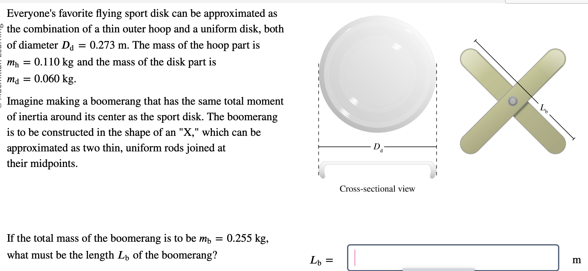 Solved Everyone's favorite flying sport disk can be | Chegg.com