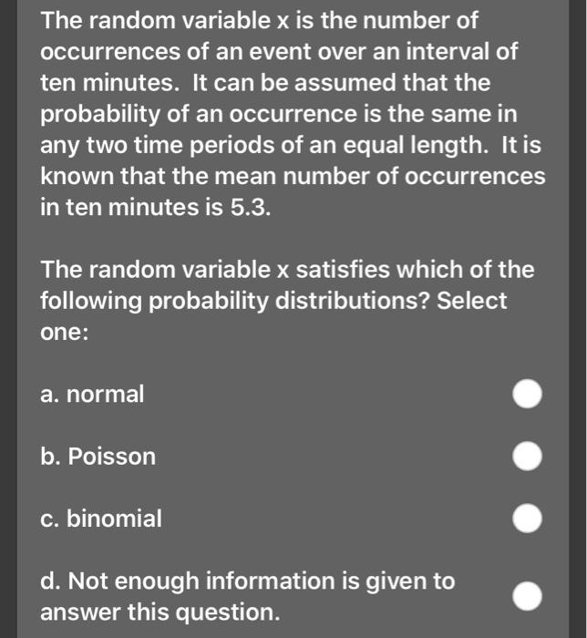 solved-the-random-variable-x-is-the-number-of-occurrences-of-chegg