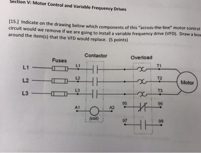 Solved Section V: Motor Control and Variable Frequency | Chegg.com