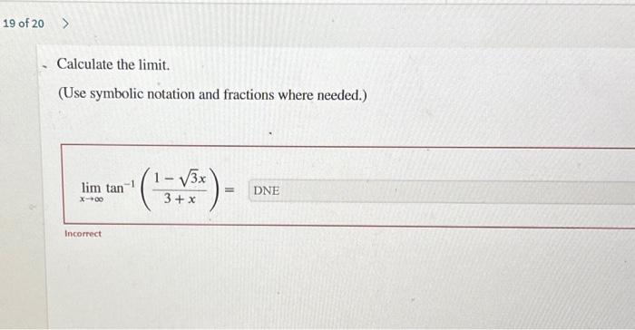 Solved Calculate the limit. (Use symbolic notation and | Chegg.com