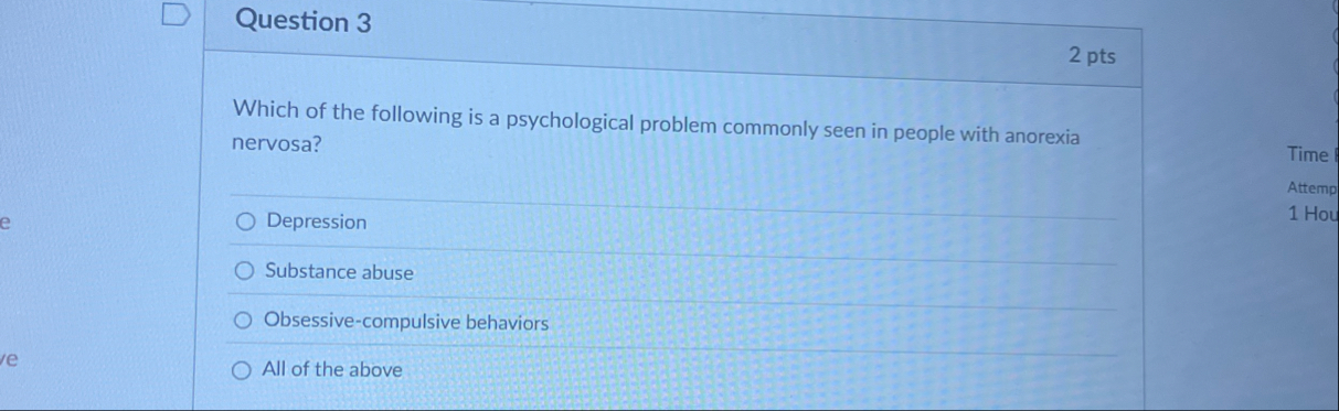 Solved Question 32 ﻿ptsWhich of the following is a | Chegg.com