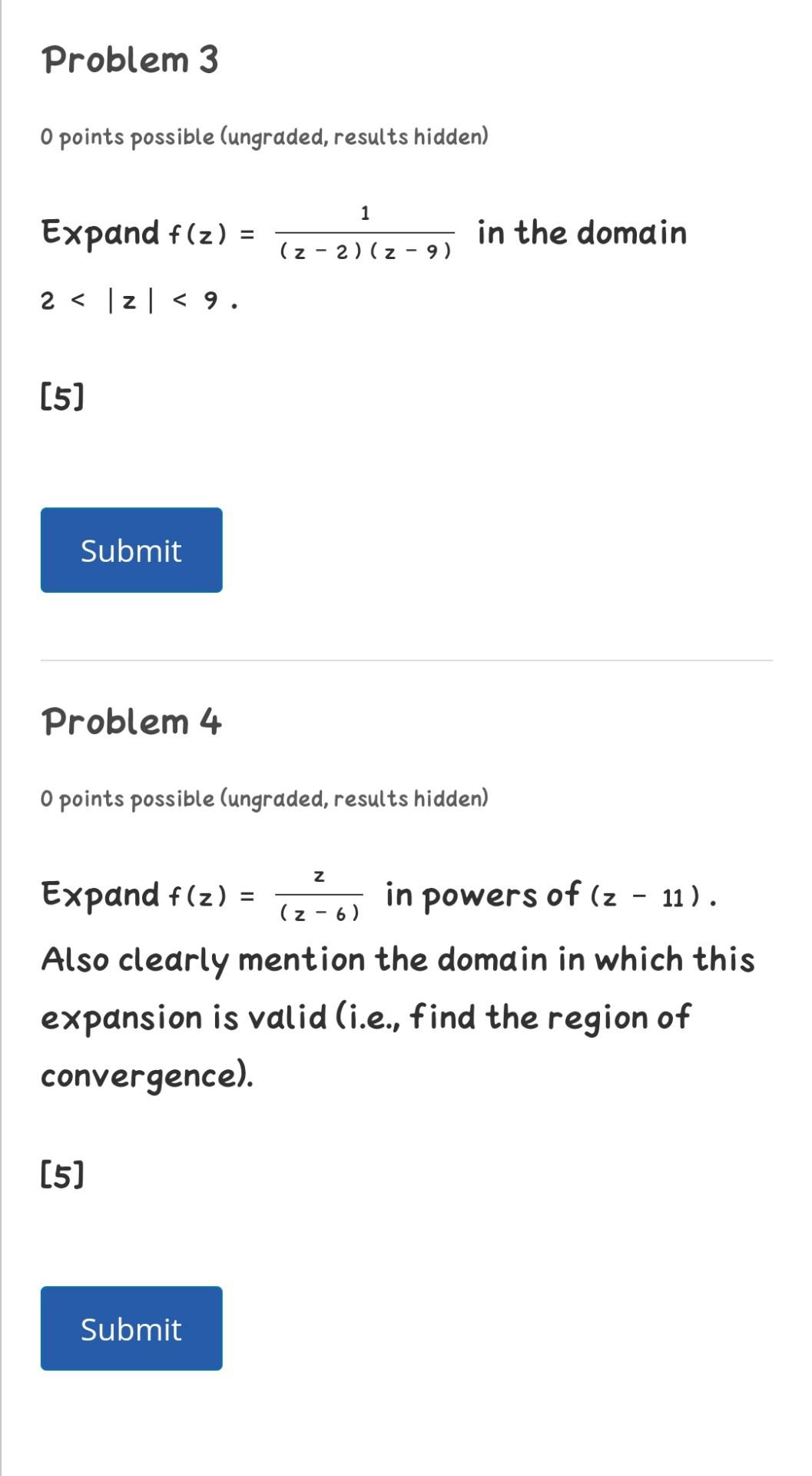 Solved Problem 3 O points possible (ungraded, results | Chegg.com
