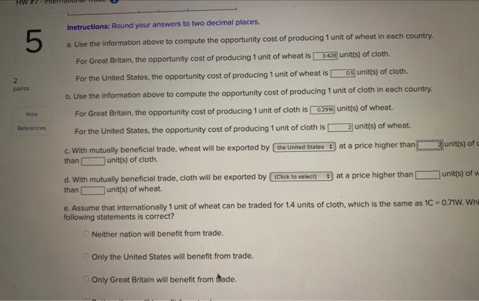 Solved Instructions: Round your answers to two decimal | Chegg.com