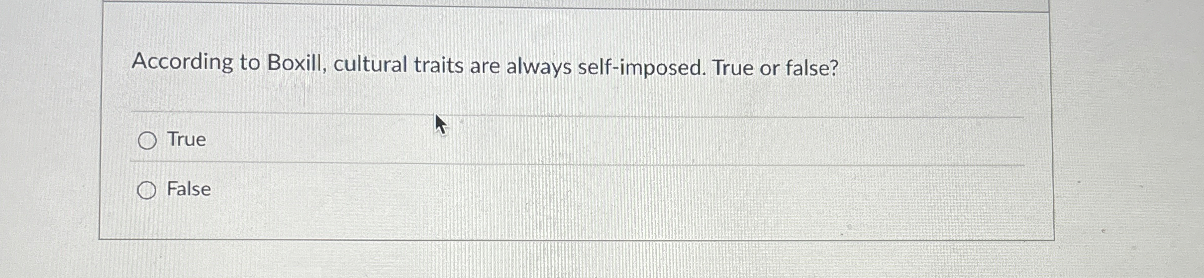 Solved According to Boxill, cultural traits are always | Chegg.com