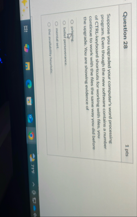 Solved Question 281 ﻿ptsSuppose you upgraded your computer's | Chegg.com