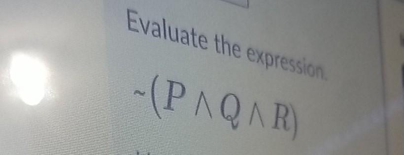 Solved Evaluate the expression -(PAQAR) | Chegg.com