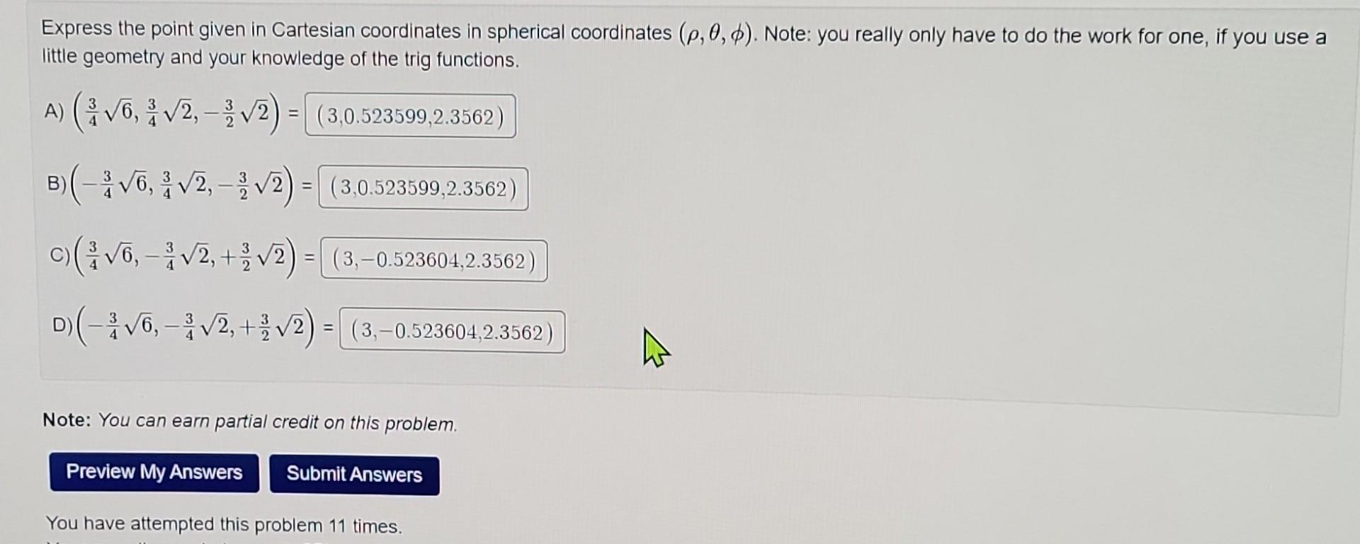 Solved Previous Problem Problem List Next Problem Section 6835