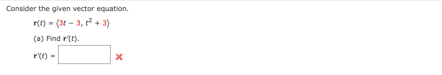 Solved Consider the given vector | Chegg.com