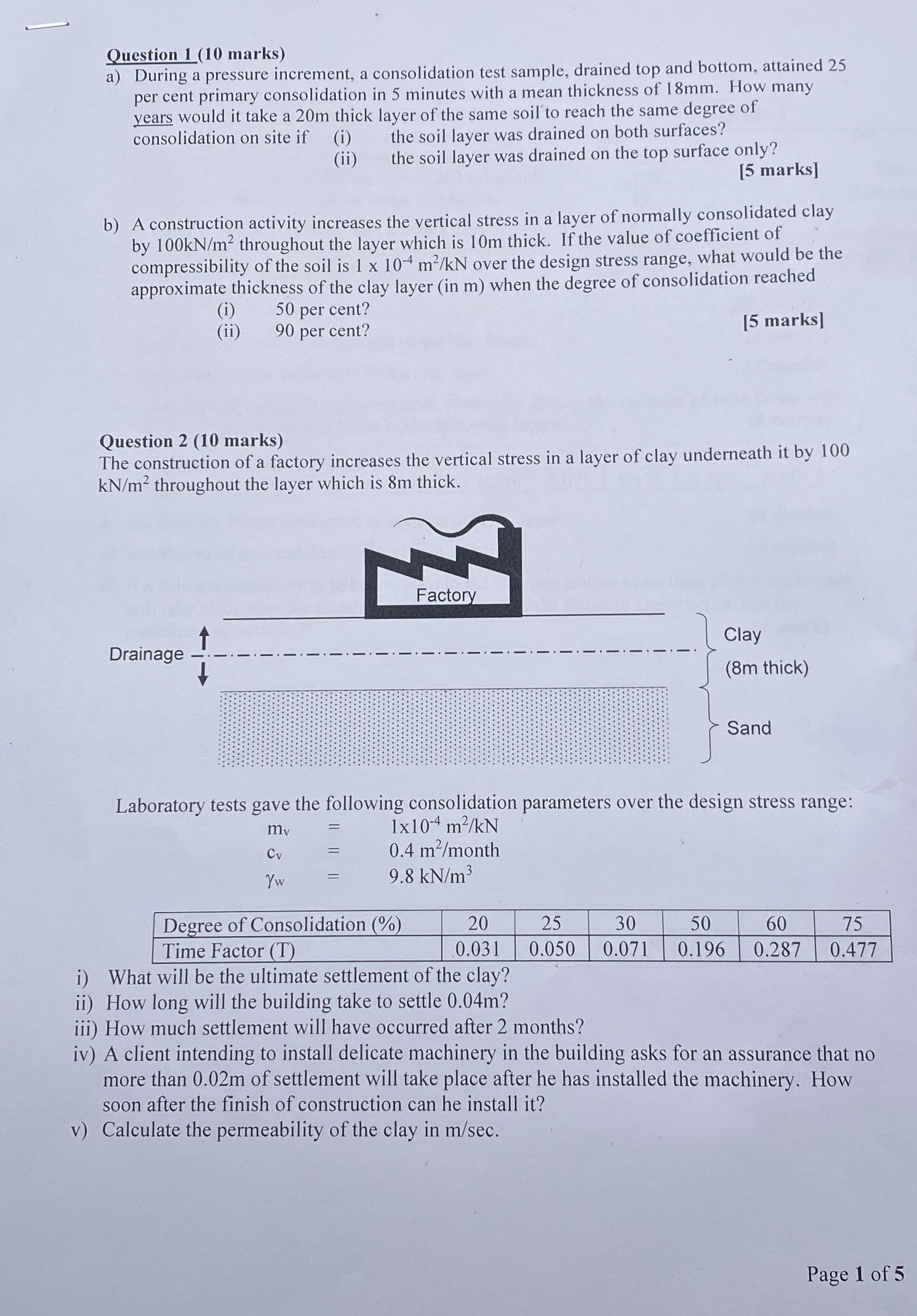 Solved Question 1 (10 ﻿marks)a) ﻿During a pressure | Chegg.com