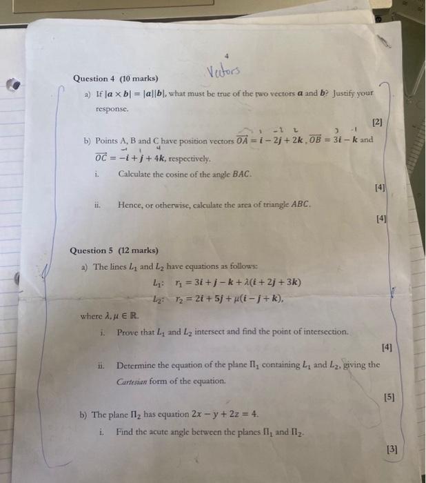 Solved 2uestion 1 (27 marks) Matrix - Chapter 2 a) For any | Chegg.com