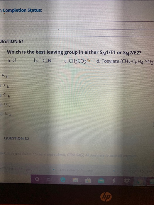 Solved Completion Status: JESTION 51 Which is the best | Chegg.com