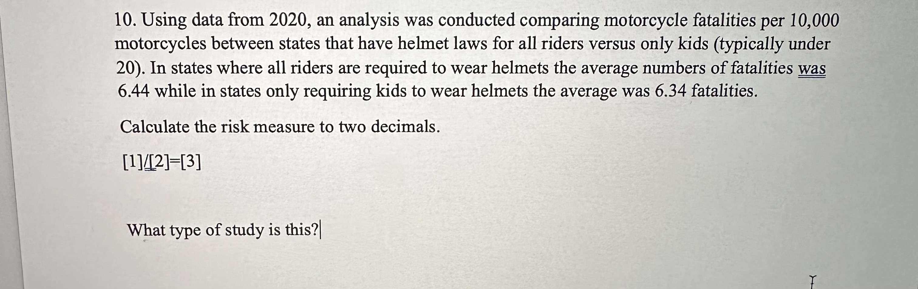 Solved Using data from 2020 , ﻿an analysis was conducted | Chegg.com