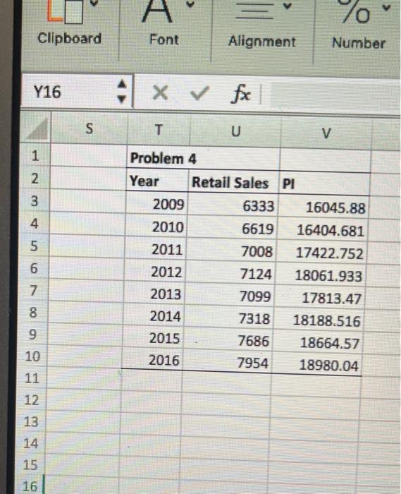 Solved Problem 4: Linear Regression and Predictions Refer to | Chegg.com