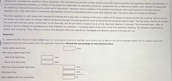 Solved complete. Shpoing Deportment is iaceted aceat to | Chegg.com