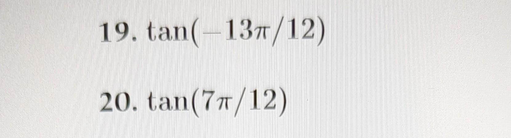 Solved use appropriate identities to find the exact value of | Chegg.com