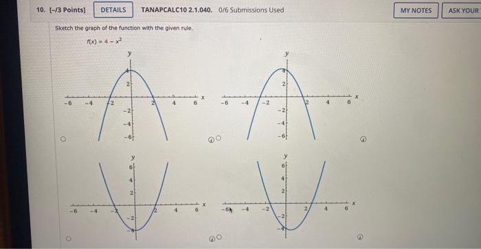 Solved Sketch the graph of the function with the given rule. | Chegg.com