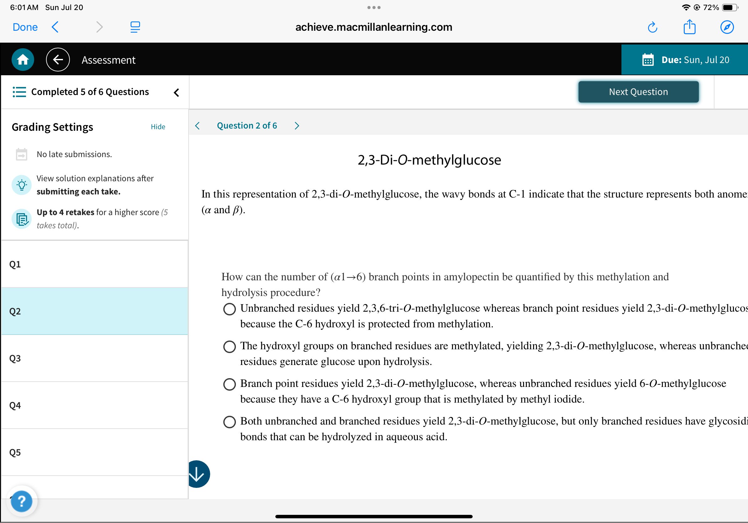 Solved Grading SettingsNo late submissions.View solution | Chegg.com