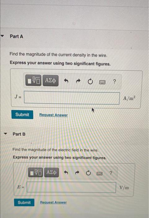 Solved A copper wire has a square cross section 2.4 mm on a | Chegg.com