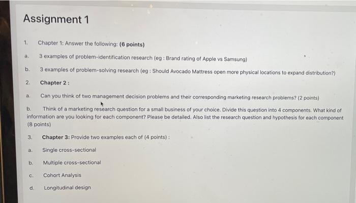 Solved a. Can you think of two management decision problems | Chegg.com