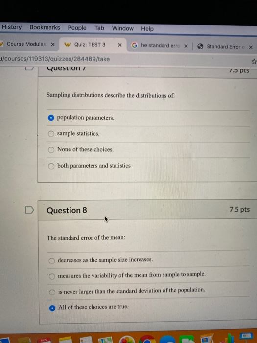 Solved History Bookmarks People Tab Window Help Course | Chegg.com