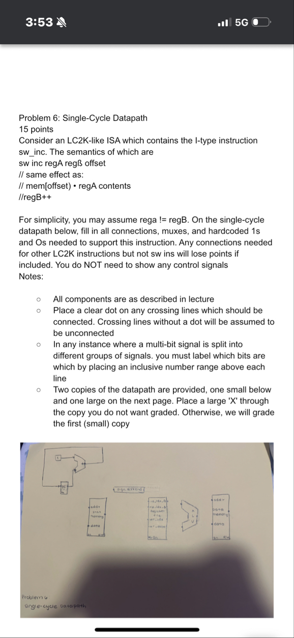 Solved For the following two problems, you may only use | Chegg.com