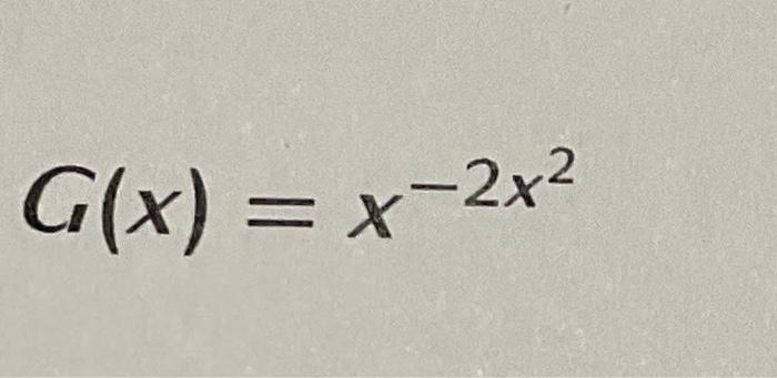 Solved C1(x)=x−2x2 | Chegg.com