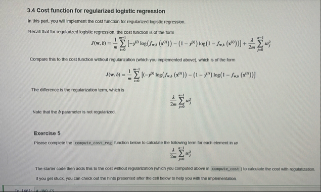 Solved Need the python 3 ﻿code to solve this 3.4 ﻿Cost | Chegg.com
