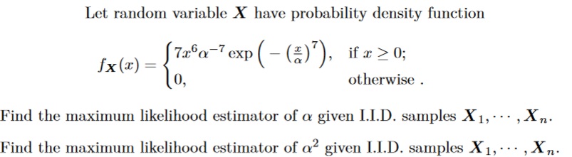 Solved Let random variable X have probability density | Chegg.com