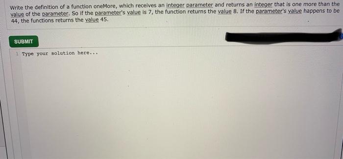 Solved Assume that printStars is a function that takes one | Chegg.com