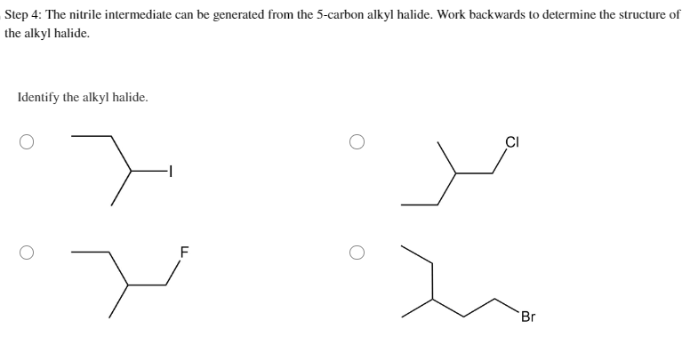 Solved Step 4: The nitrile intermediate can be generated | Chegg.com