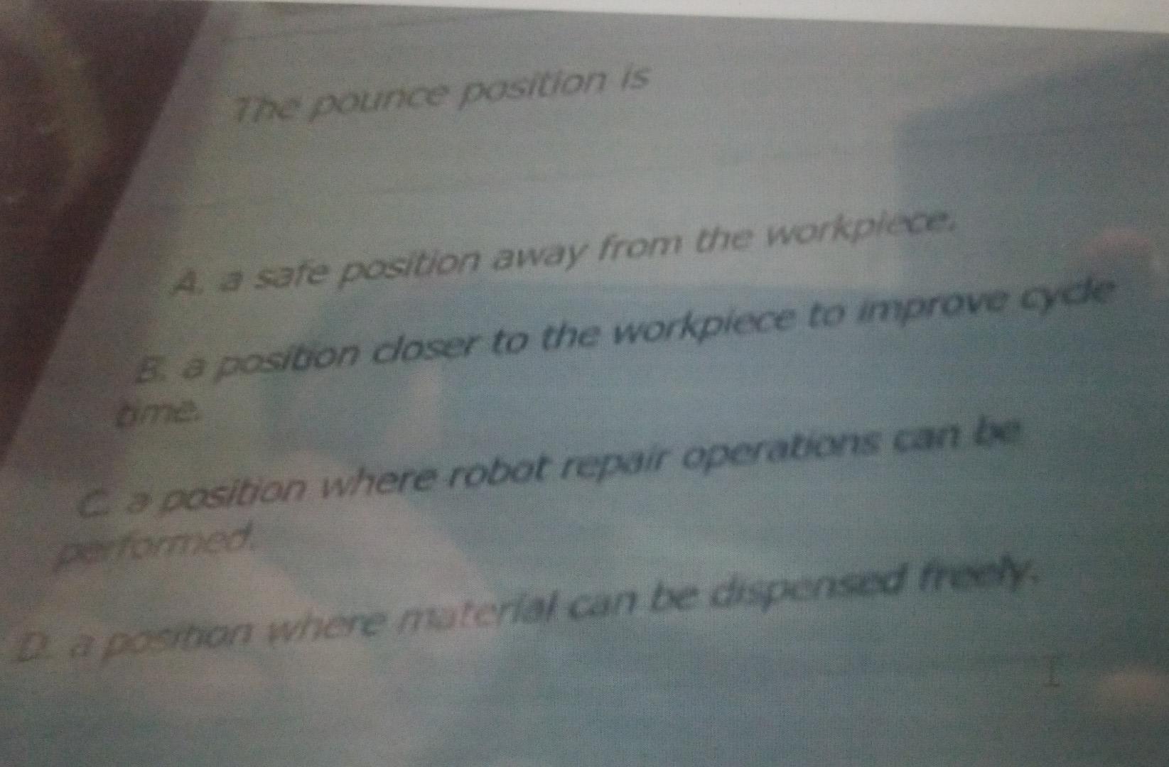 Solved The pounce position is 4. a sale position away from | Chegg.com