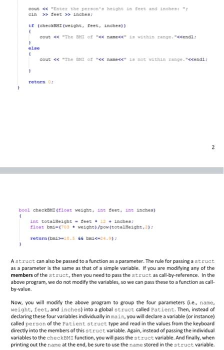 Solved In order to explain how a structure works, let's look | Chegg.com