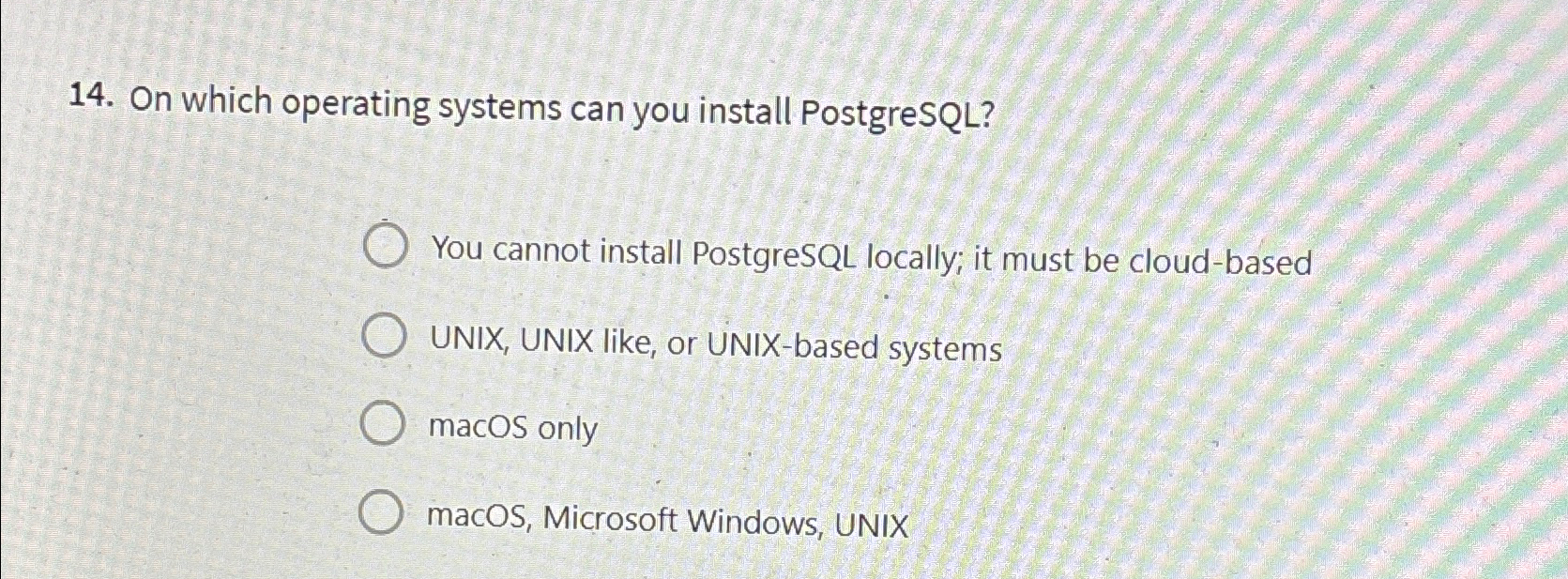 Solved On which operating systems can you install | Chegg.com