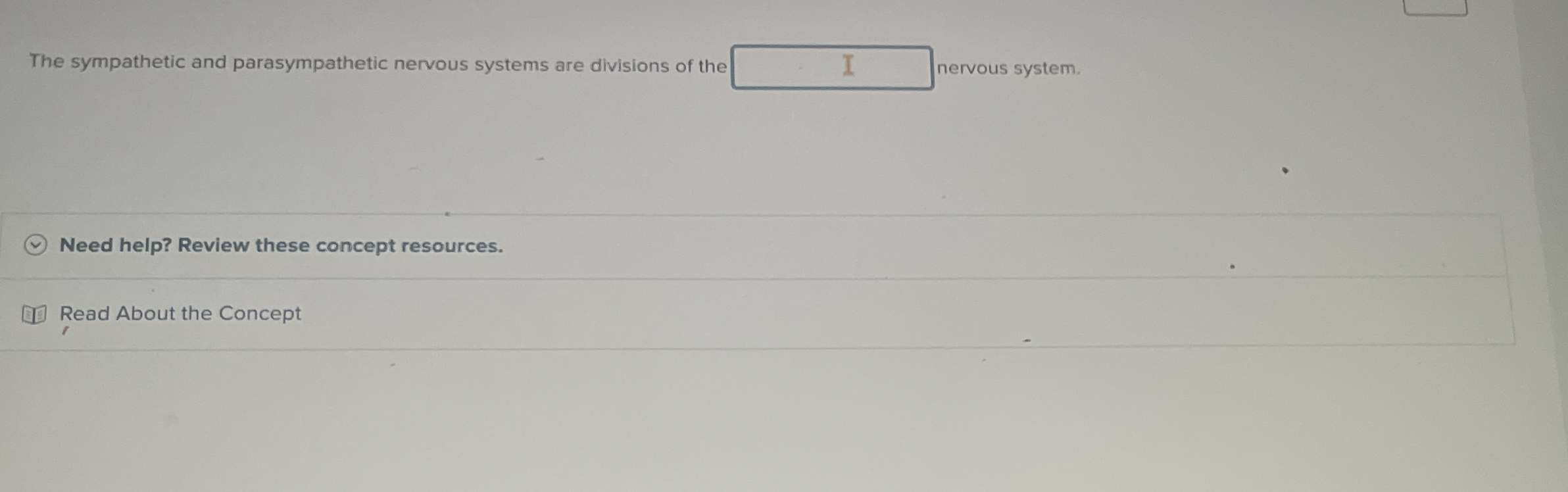 Solved The sympathetic and parasympathetic nervous systems | Chegg.com