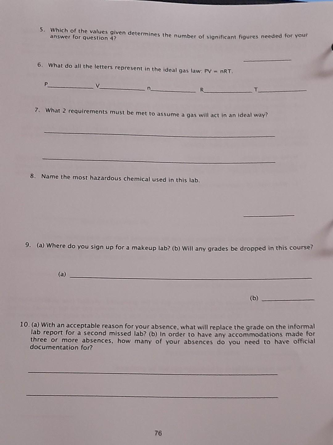 Solved Experiment 4: Procedures and Data Sheet (Allowed on | Chegg.com