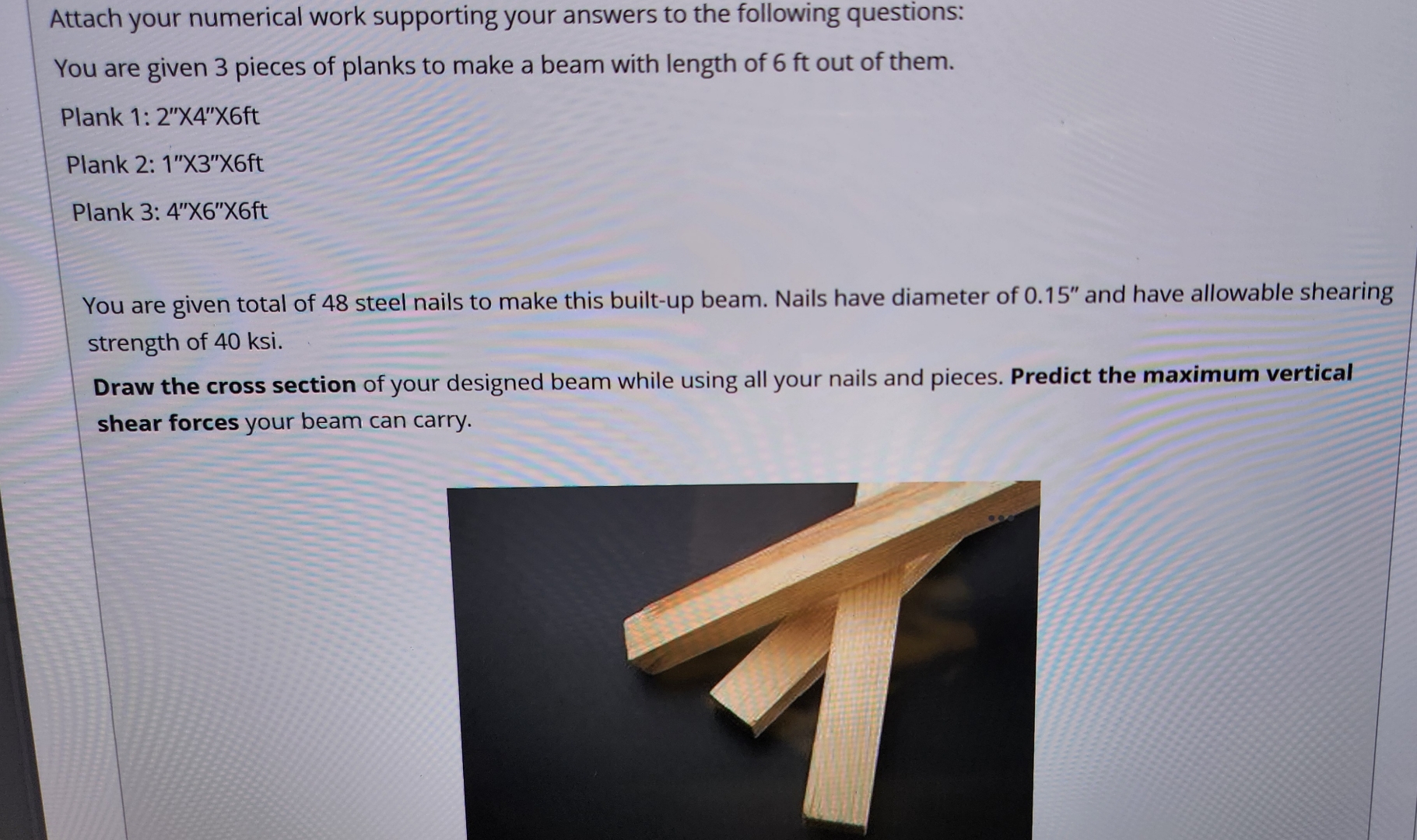 Solved Attach your numerical work supporting your answers to | Chegg.com