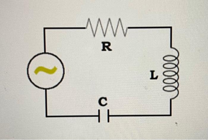 Solved (a) If an RCL series circuit contains a resistance R | Chegg.com