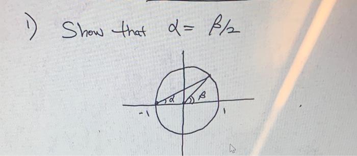 Solved α=β/2 | Chegg.com
