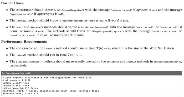 Problem 1 Wordnet Data Type Implement An Immutable 0195