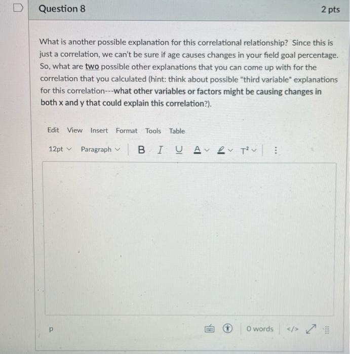 Solved This scatterplot represents the data provided in the | Chegg.com