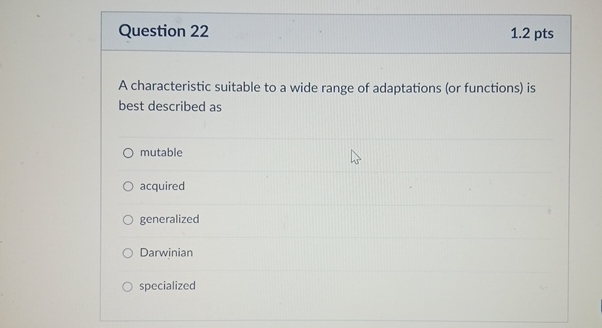 Solved Question 221.2ptsA characteristic suitable to a wide | Chegg.com