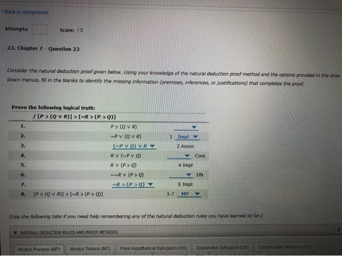 Solved Back to Assignment Attempts: Score: /3 23. Chapter 7 | Chegg.com Solved Back to Assignment Attempts: Score: /3 23. Chapter 7 | Chegg.com