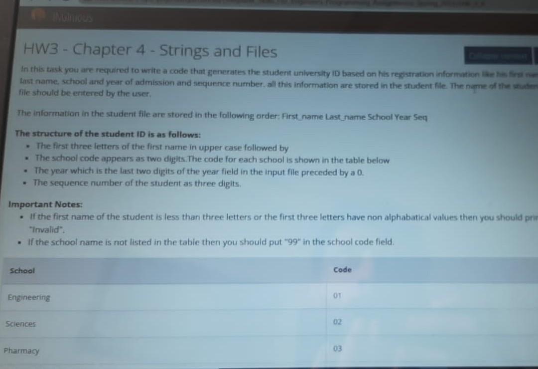 Solved Information In this exercise, we will either have a | Chegg.com