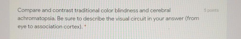 Solved 5 points You have a patient with contralateral | Chegg.com