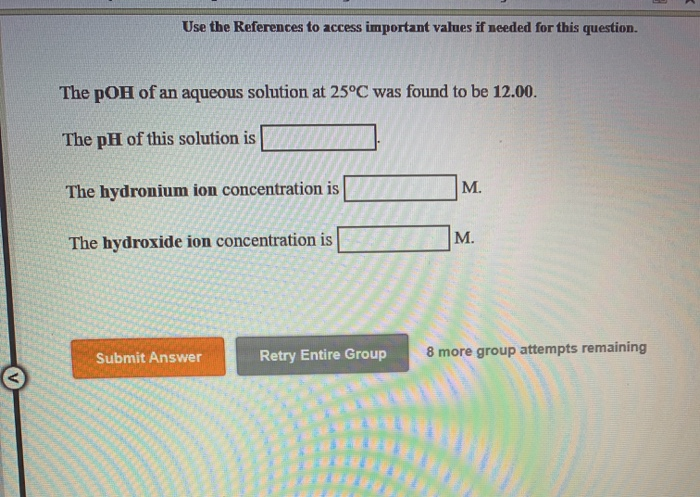 Solved Use the References to access important values if | Chegg.com