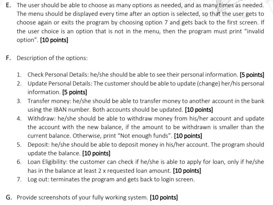 Solved Project Description: In this project, you will | Chegg.com