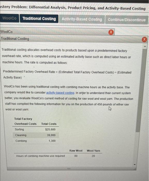 Mastery Problem: Differential Analysis, Product | Chegg.com