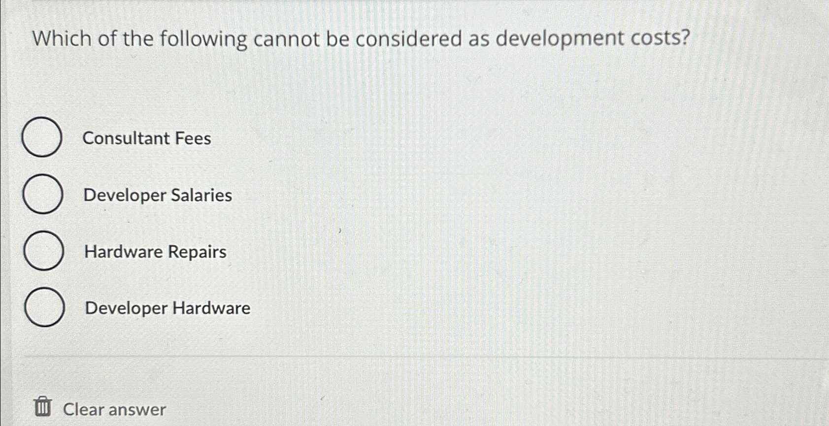 Solved Which of the following cannot be considered as | Chegg.com